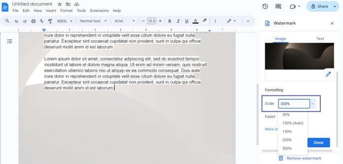 How to Put an Image as a Background in Google Docs | InsideTechno